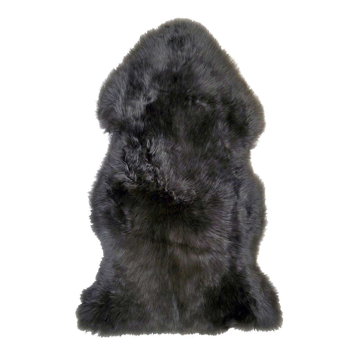 Single Pelt Sheepskin Long Wool Rug - Pewter – Alaska Leather
